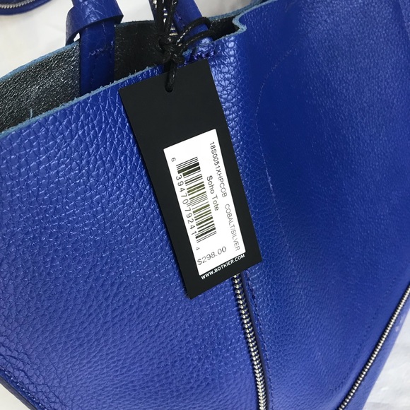 Botkier | Bags | Botkier Soho Pebbled Leather Tote Cobalt Blue | Poshmark